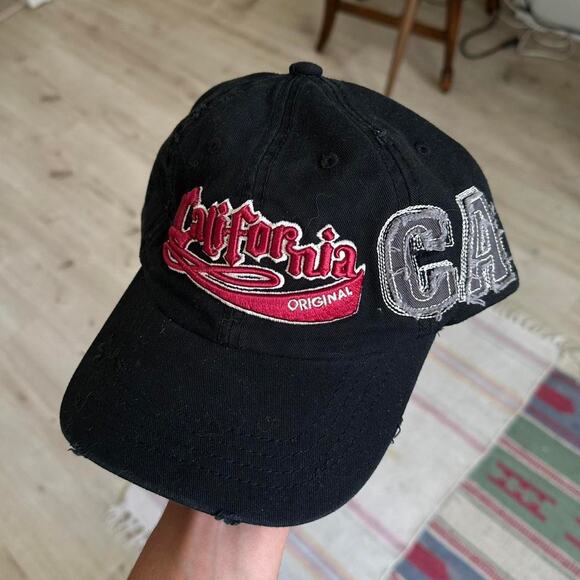 American Vintage | Accessories | Y2k Grunge California Embroidered ...